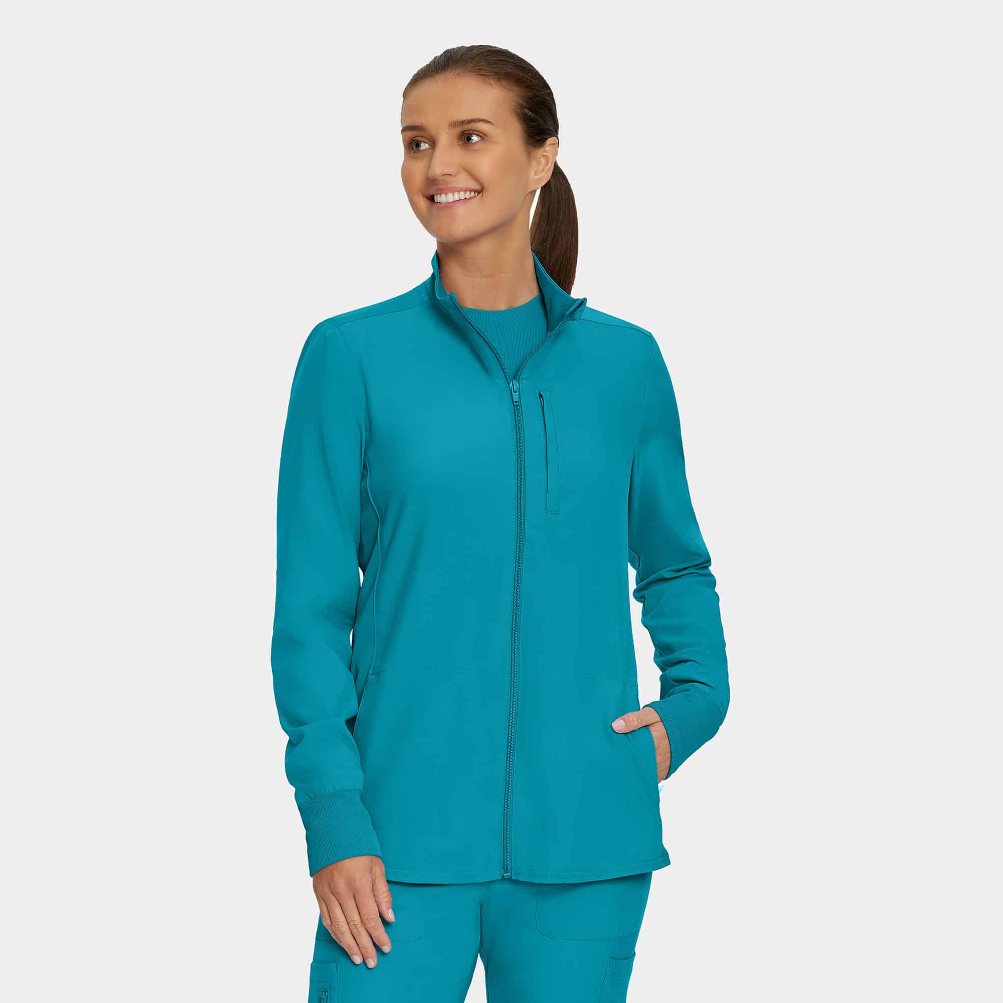 Buy Landau Forward Women's 3-Pocket Scrub Jacket | LI700 Online ...